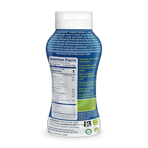 Keto Liquid Sweetener - KetoseSweet+ Liquid, Caramelizes & Browns Like ...