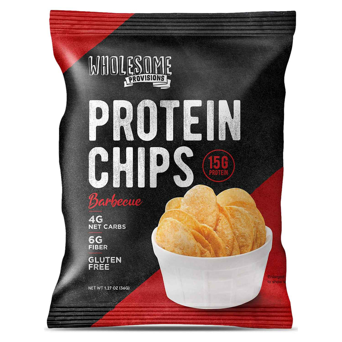 Protein Chips - BBQ - High Protein (14g), Keto-Friendly Low Carb Chips ...