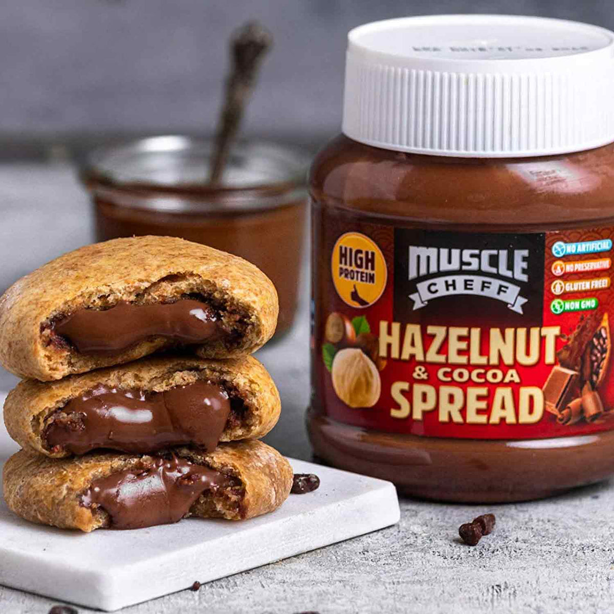Protein Hazelnut & Cocoa Spread - High Protein, Low Carb, Non-GMO ...