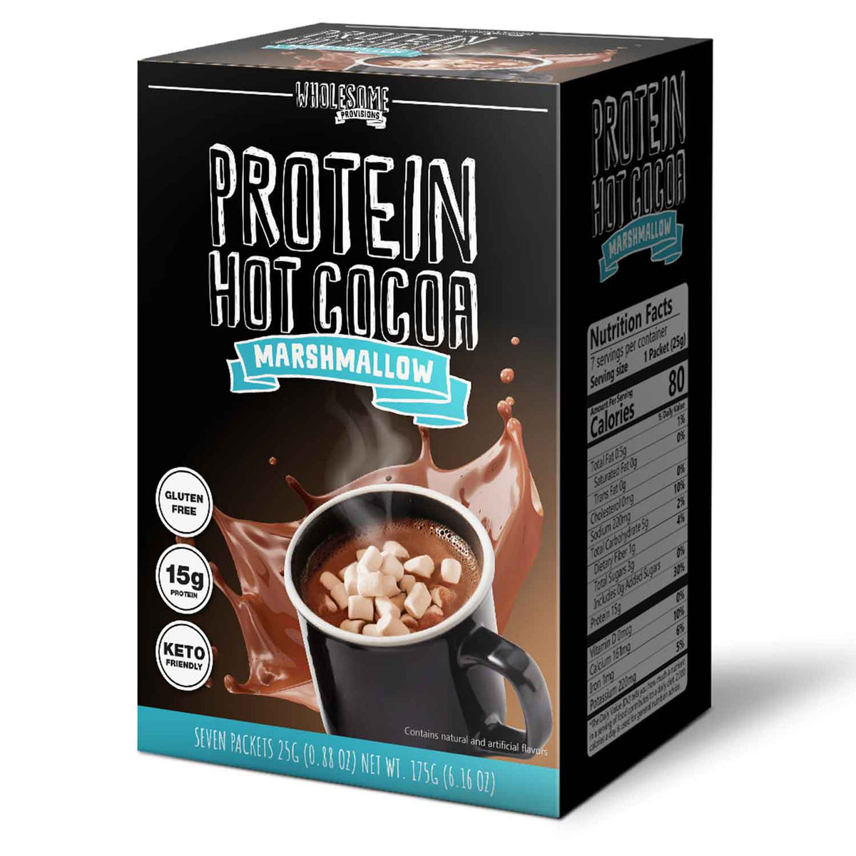 Protein Hot Chocolate with Mini Marshmallows - High Protein & Low in C ...